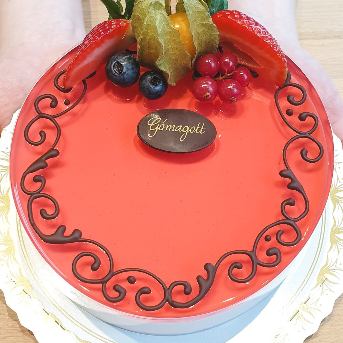 Ostakøka hindber lítil – Gómagott